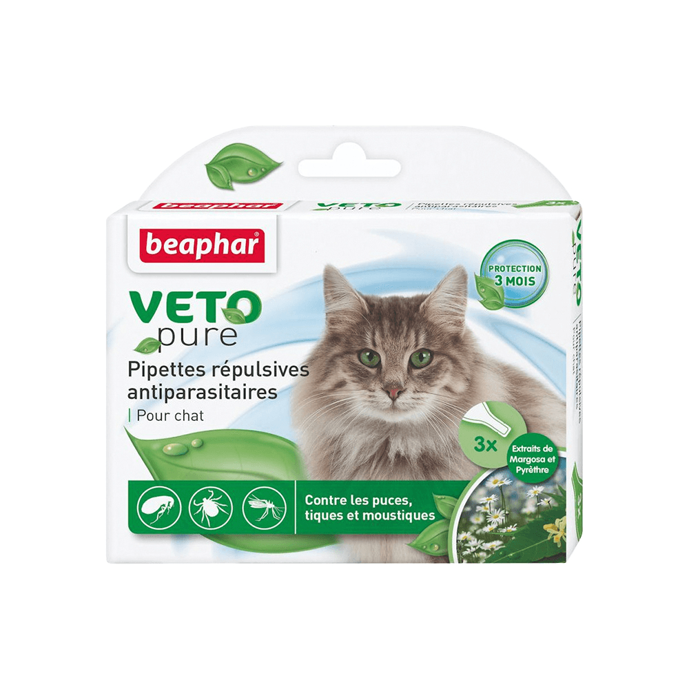 Beaphar VETO PURE BIO SPOT ON FOR CAT – Petite
